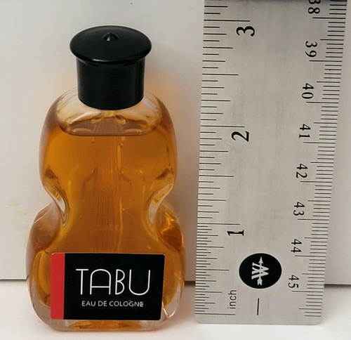 TABU EAU DE COLOGNE 0.5 fl oz for WOMEN (Mini Splash, REFILLABLE SCREW ...
