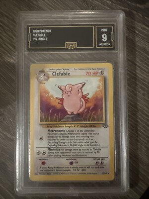 1999 Pokémon Clefable #17 Mint 9 psa | eBay