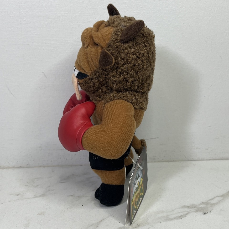 Vintage 1990’s Plush Stuffed Animal Mike Bison INFAMOUS MEANIES Tyson ...