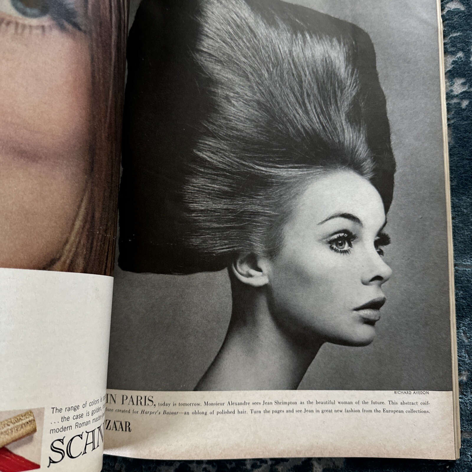 Harper's Bazaar September 1965 Jean Shrimpton Richard Avedon Katerina ...