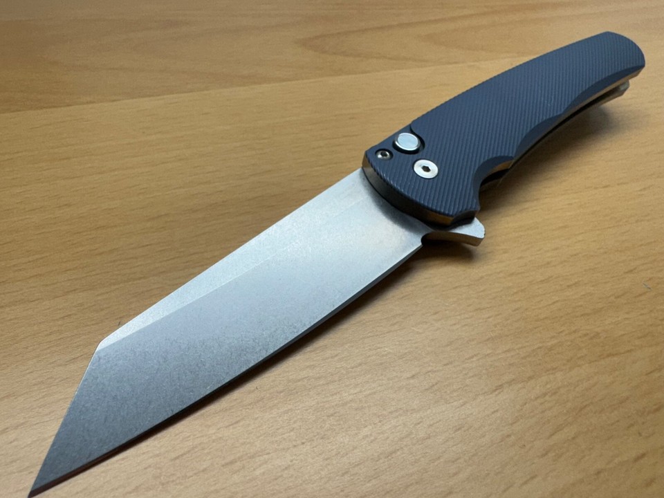 Protech Malibu TITANIUM 2-Tone Factory Custom Matte Blue/Bronze MOP ...