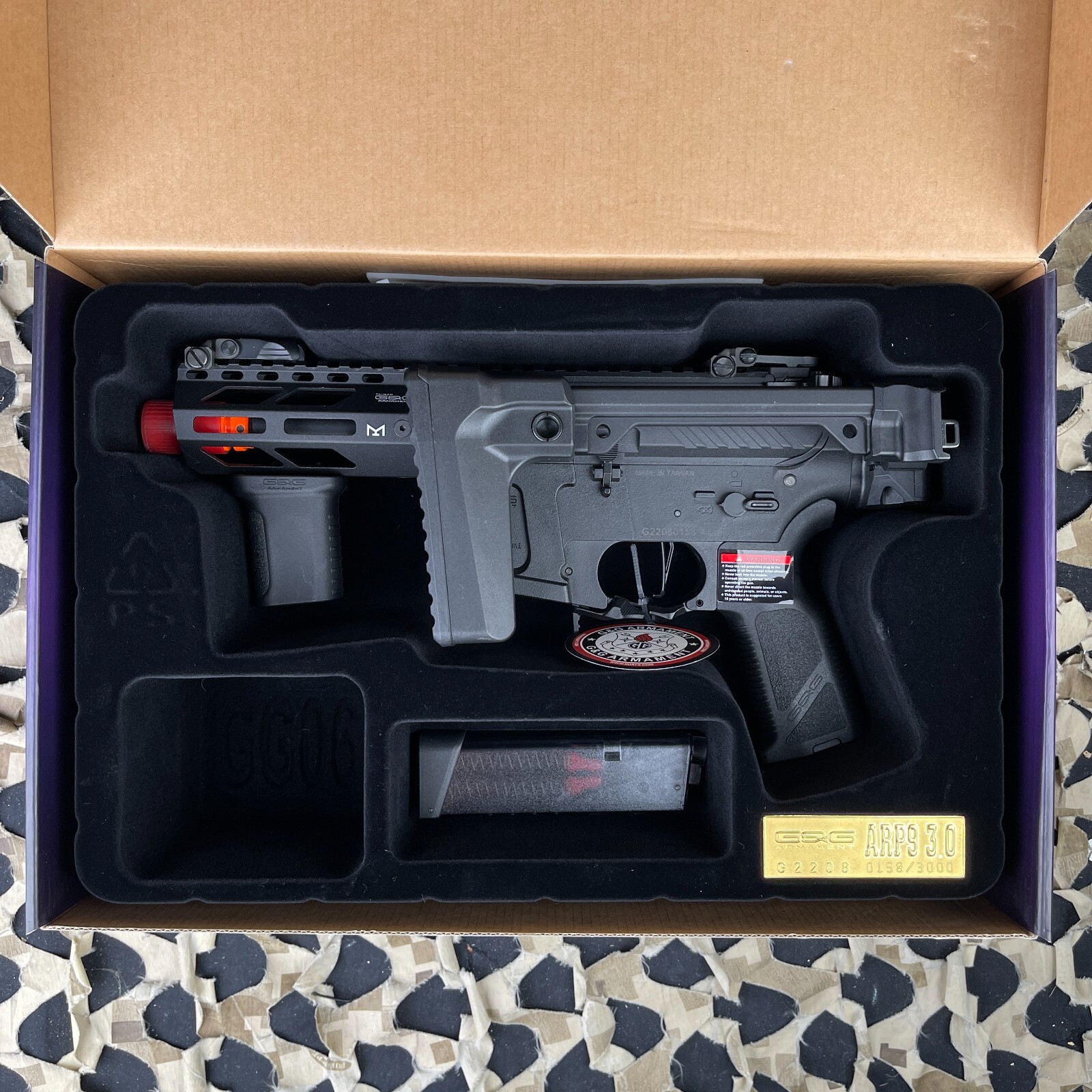 NEW G&G Armament ARP 9 3.0 AEG Airsoft Gun - Black (EGC-ARP-9V3-BNB-NCM ...