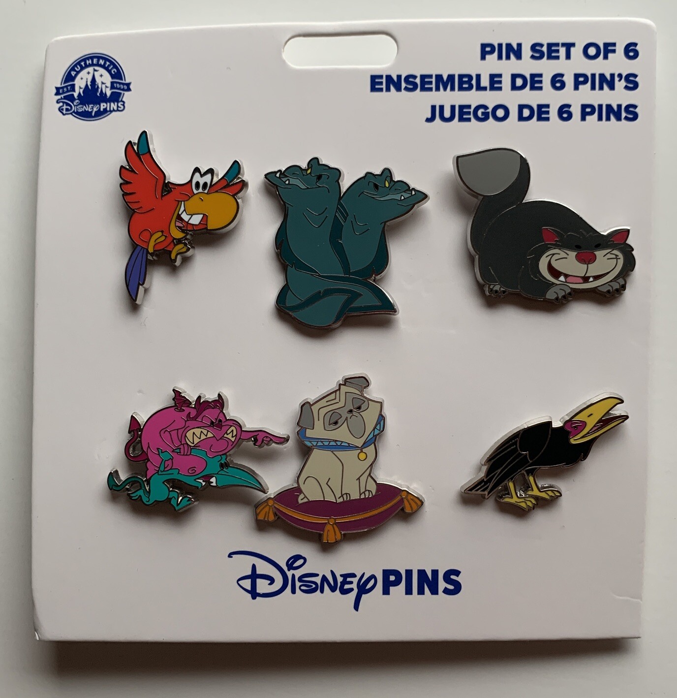 Official Disney Pins Disney Villain Pets Set Of 6 Pins | eBay