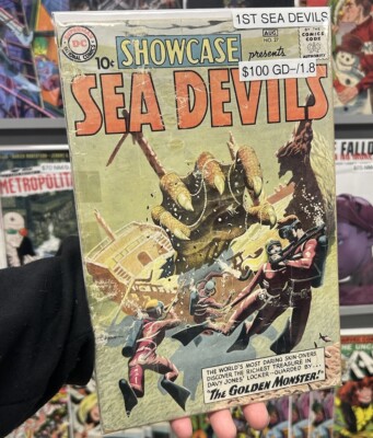 Showcase # 27 GD-/1 August 1960 1st Sea Devils | eBay