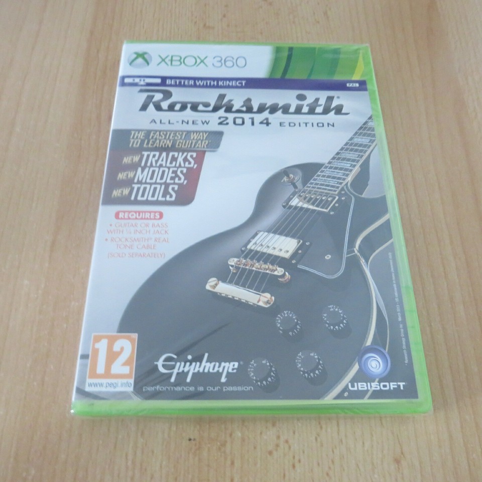 Rocksmith 2014 Edition (Xbox 360) - new sealed pal version | eBay