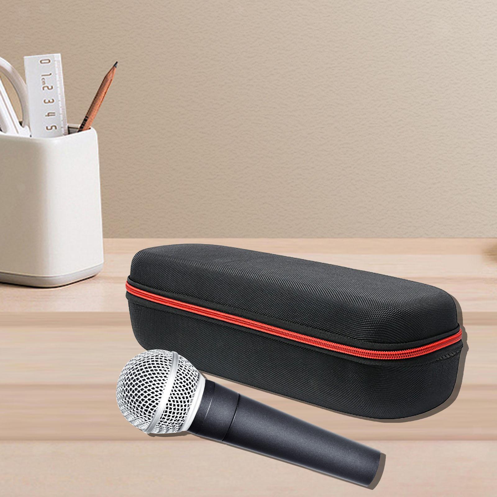 Cordless Microphone Case EVA Organizer Hard Case Handheld Microphone ...