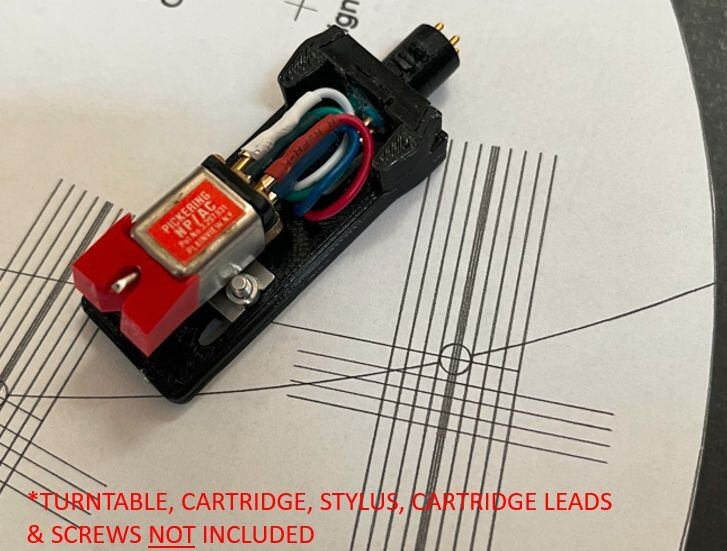 Headshell Assembly for Acoustic Research AR-XA Turntable | eBay
