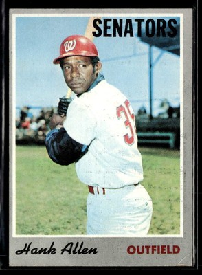 1970 Topps #14 Hank Allen VG | eBay