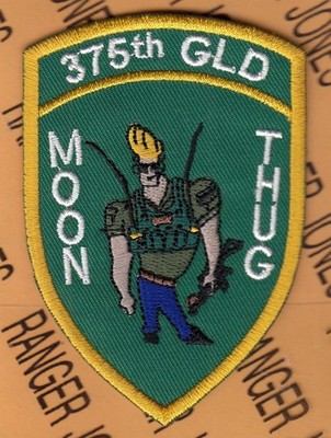 USAF Air Force 375th GLD MOON THUG ~3.75" patch c/e | eBay