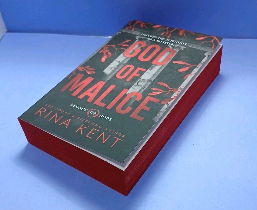 God Of Malice Red Sprayed Edges by Rina Kent (Deluxe Edition) VERY GOOD+ | eBay