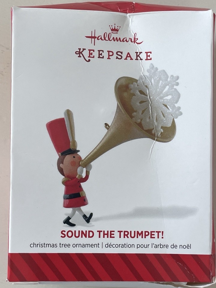 Hallmark 2014 Sound The Trumpet Band Ornament - DB | eBay