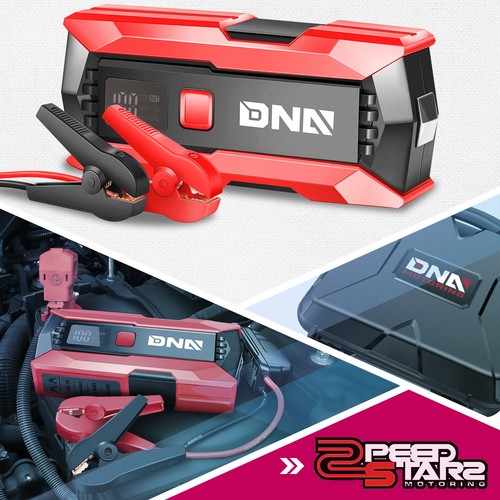 2000A Peak Amps Multifunction Charger Portable Car Battery Booster Jump ...