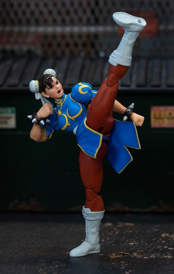 CHUN-LI STREET FIGHTER 6" DELUXE COLLECTOR FIGURE, Black | eBay