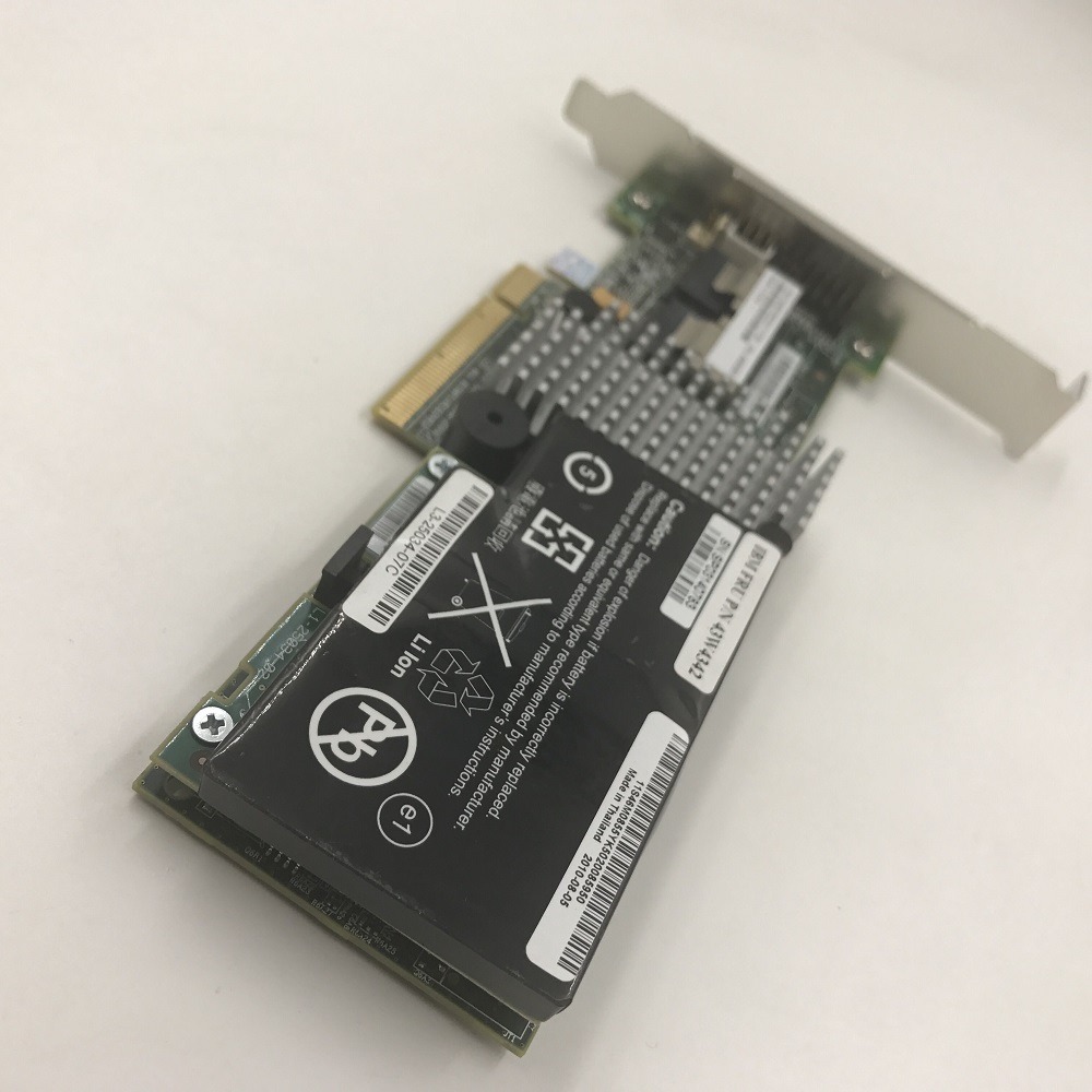 IBM 46M0851 ServeRAID M5015 X8 PCI-E SAS/SATA Server Raid Controller w ...