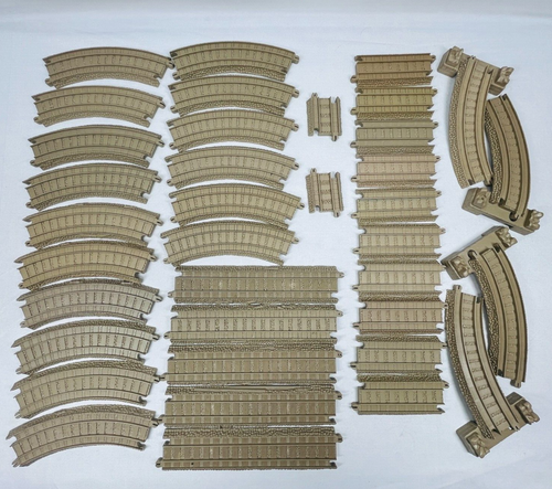 Thomas & Friends TrackMaster Track Lot 37 pcs Beige Expansion Set | eBay