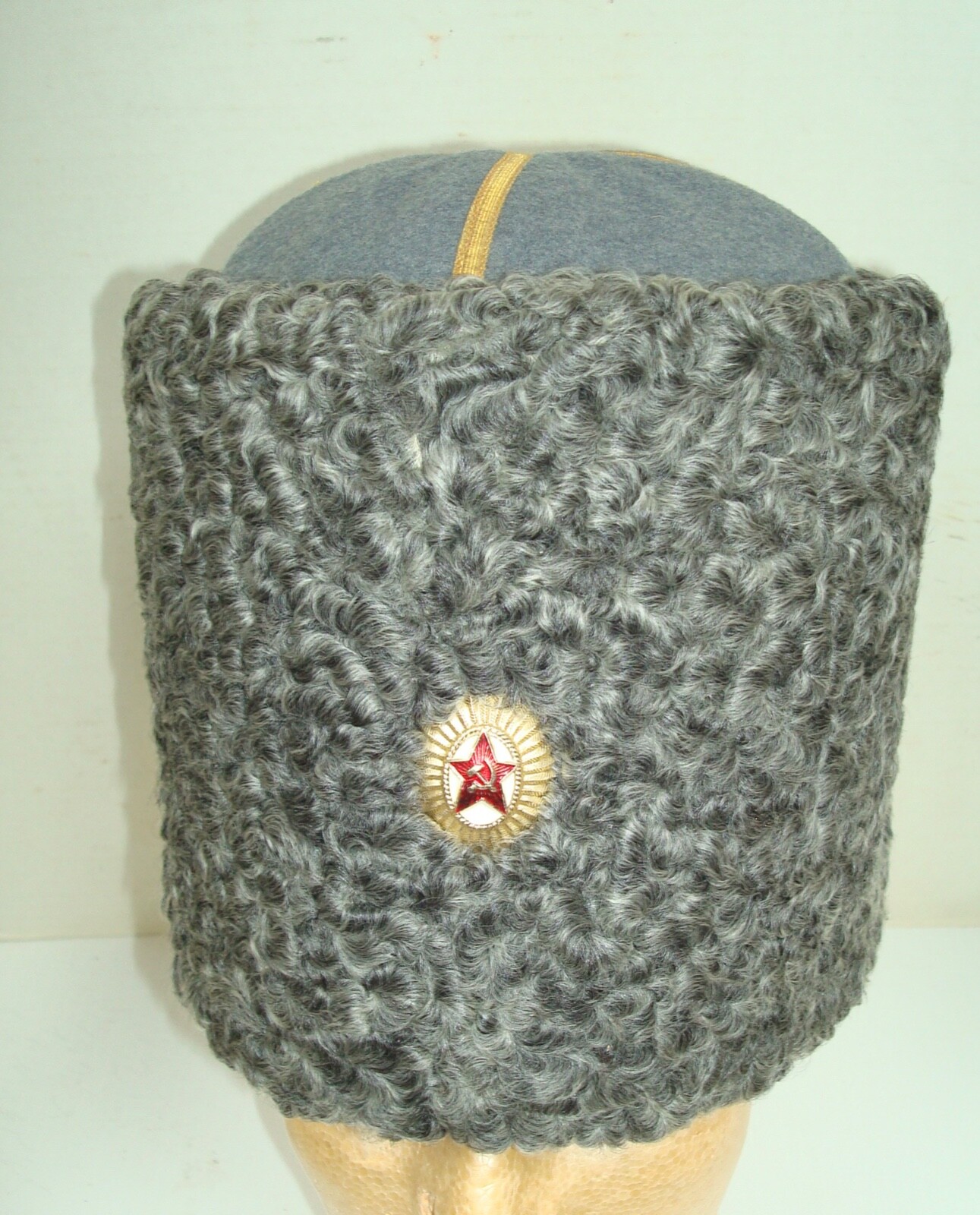 Soviet Papakha karakul uniform Hat USSR Army Cossack Colonel’s | eBay