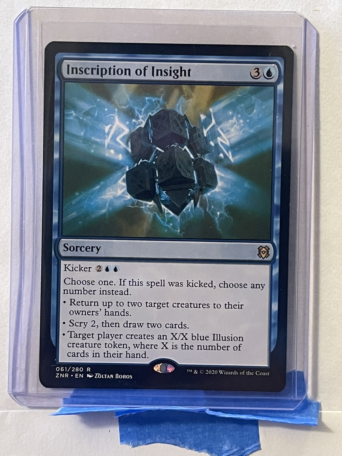 MTG Inscription of Insight Zendikar Rising 061/280 Regular Rare | eBay