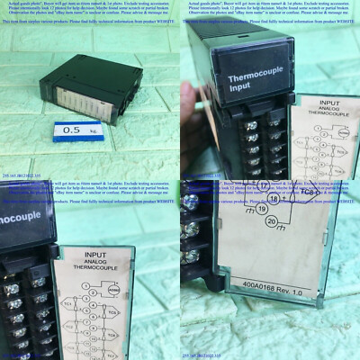 Ge Fanuc HE693THM884M,Thermocouple Input Module as photo, sn:4994, Last ...