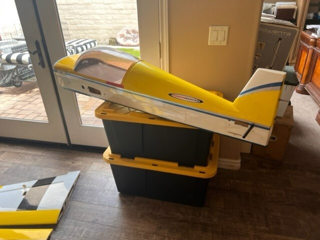 Giant 1/4 Scale Extra Super Chipmunk Aerobatic Plane 1/5 rc remote | eBay