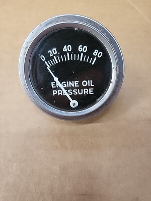 Vintage Rochester Oil Pressure Gauge 2525-5-218 | eBay
