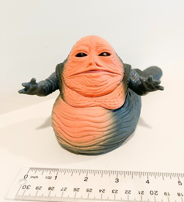 1997 Kenner Star Wars Jabba the Hutt 10" Figure Power of the Force ...