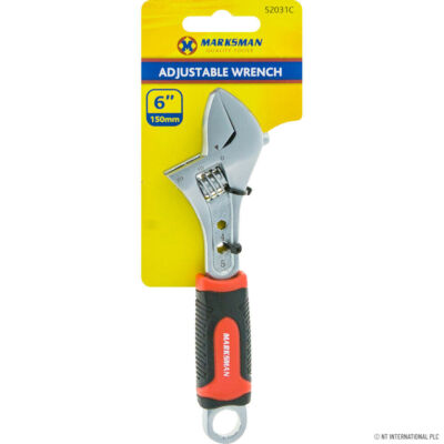 6” HEAVY DUTY ADJUSTABLE WRENCH PIPE PLUMBERS SPANNER HOME HAND TOOL ...