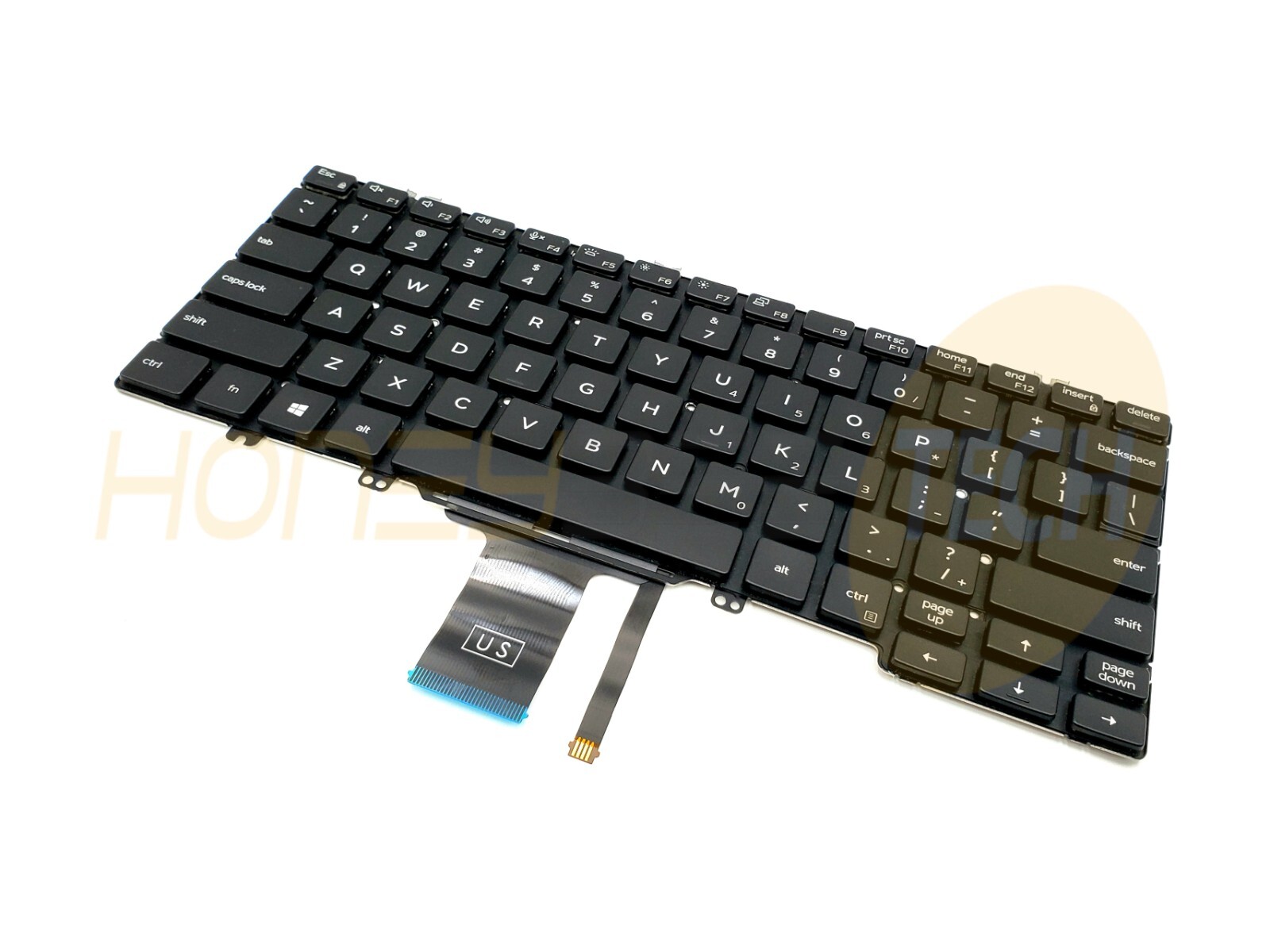 GENUINE DELL LATITUDE 5300 LAPTOP BACKLIT KEYBOARD 2TR2K 02TR2K TESTED ...