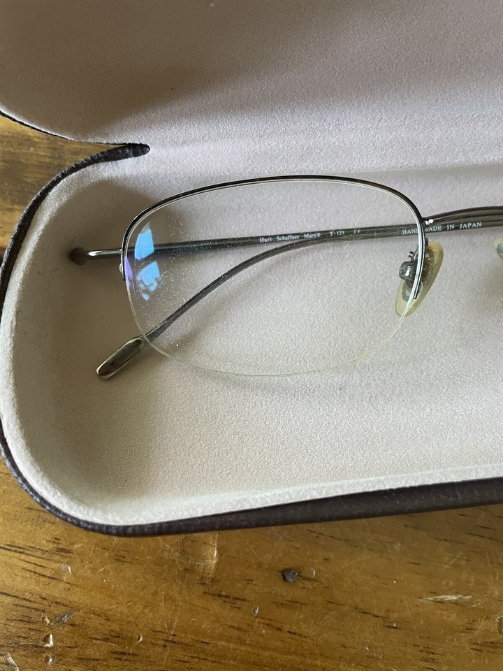 HART SCHAFFNER MARX Amber Weave Glasses Eyeglasses Frames 51-19-145 T ...