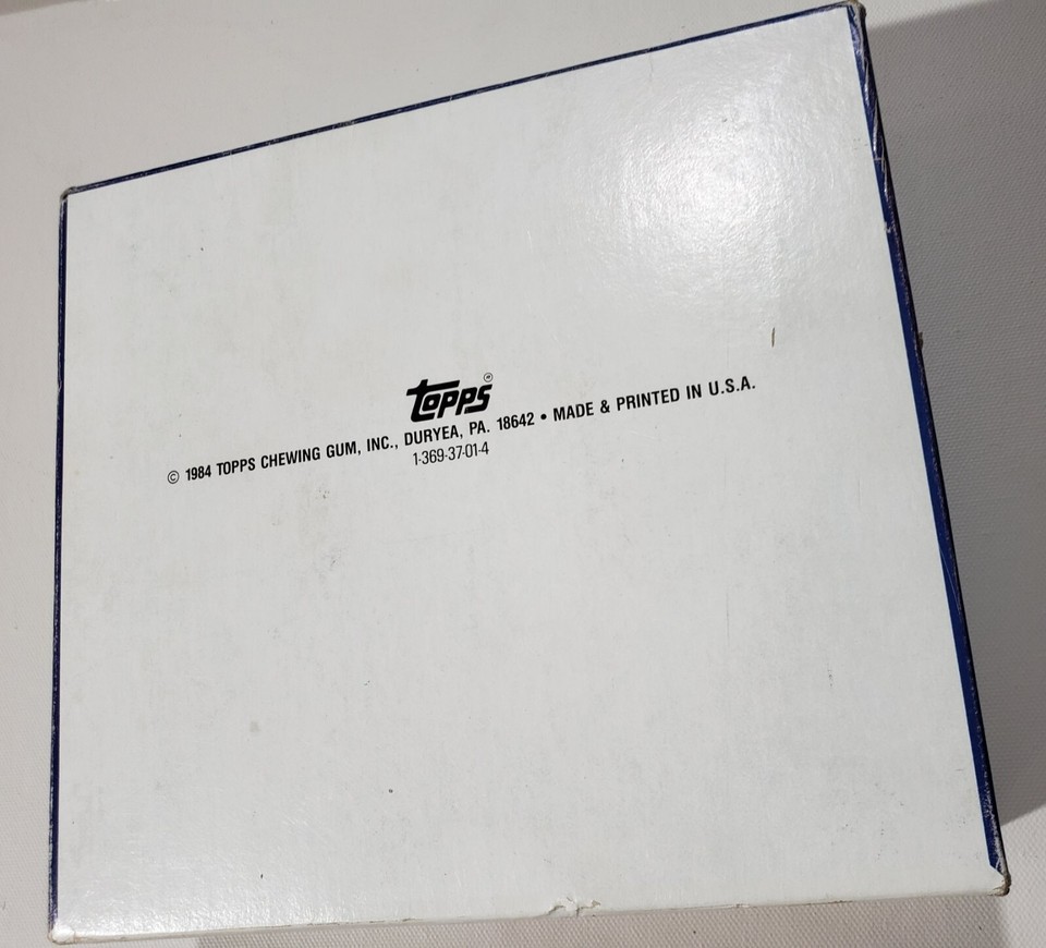 1984 Topps Football Cello Box with Dan Marino Showing Top & RARE DEAD ...