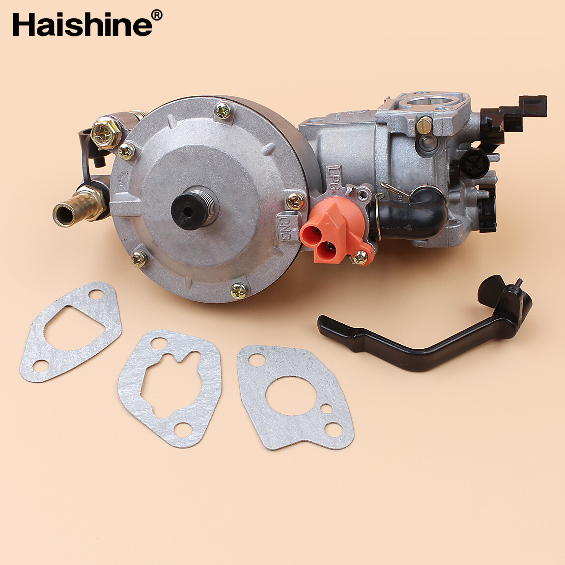 Dual Fuel Carburetor Conversion Kit For Chinese 168F 170F 3KW Generator ...