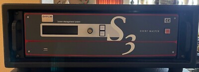 Barco S3 4k Event Master Screen Management System Video Switcher Scaler ...