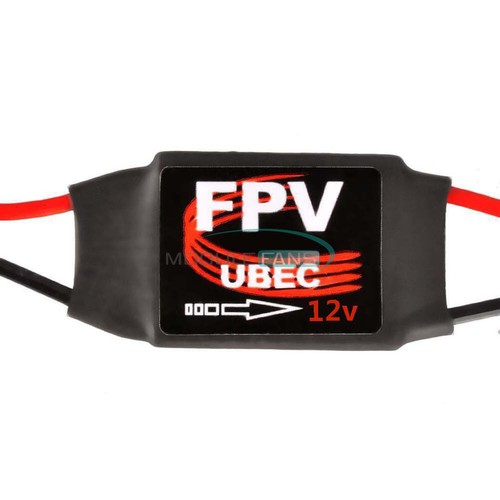 DC-DC 3A 12V Step Down Converter Module Mini UBEC FPV 4-6S Lipo For RC ...