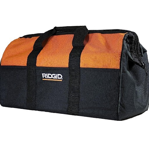 RIDGID 22" X 10 " X 13 Large Heavy Duty 5pc 6 Pocket Tool Bag for sale ...