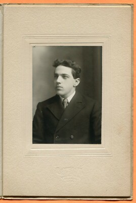 Saint Paul, MN, Portrait of a Young Man, by Soderberg, circa 1900s | eBay