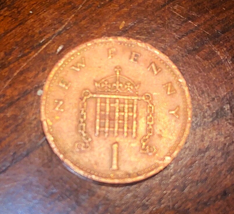 1971 Queen Elizabeth Penny England Circulated | eBay