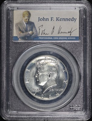 1964 Kennedy Half Dollar PCGS PR-66 JFK Signature Label | eBay
