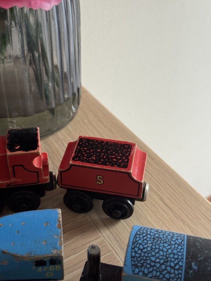 Vintage Brio Trains & Carriages Wooden Trains Wooden Train Track Train ...