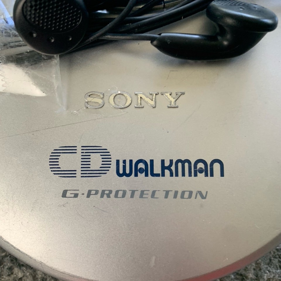 Sony Walkman Portable CD Player G Protection D-EJ612CK "Tested Working ...