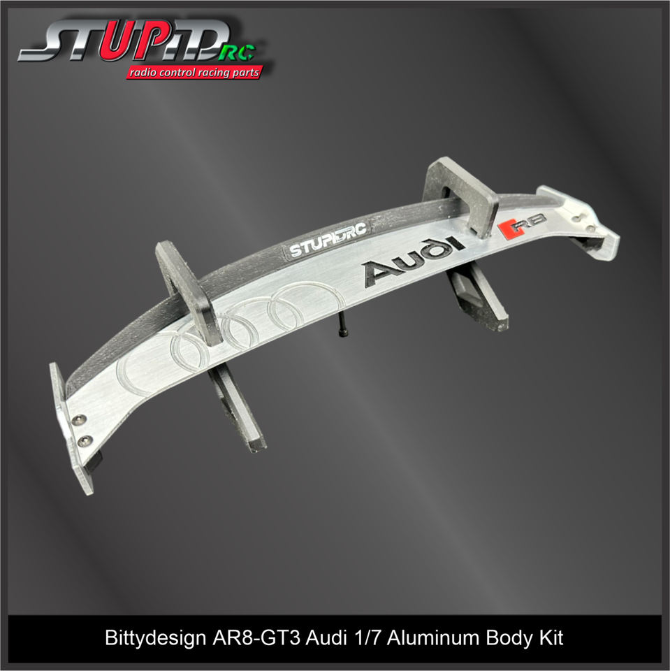 Bittydesign Audi AR8-GT3 1/7 Compatible Aluminum Body Kit - StupidRC | eBay