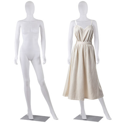 Female Mannequin Full Body Dress Form 70 Inch Adjustable Mannequin w ...