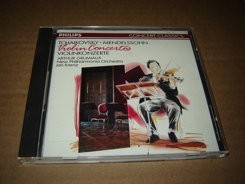 Philips 422 473-2 CD NM Arthur Grumiaux - Tchaikovsky Violin Concertos ...