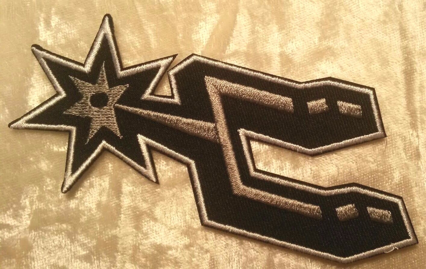 San Antonio Spurs BIG 6.5" Spur Iron/Sew On Embroidered Patch ~ Free ...