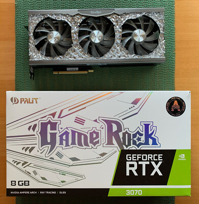 Nvidia GeForce RTX 3070 8GB Palit GameRock Gaming Grafikkarte inkl. OVP ...