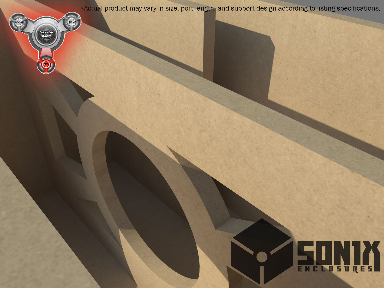 STAGE 2 - PORTED SUBWOOFER MDF ENCLOSURE FOR SUNDOWN SA12 SUB BOX | eBay