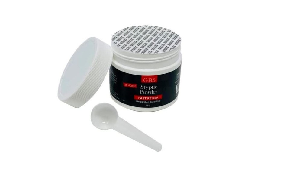 Styptic Powder Stop Bleeding First Aid Nosebleeds shaving cuts camping ...