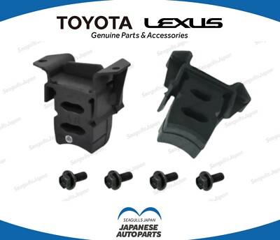 TOYOTA LEXUS Genuine OEM GX470 Rear Axle Bump Stop Cushion RH LH & Bolt ...