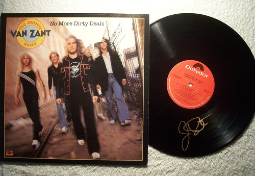 LYNYRD SKYNYRD Johnny Van Zant "No More Dirty Deals" Signed Autographed ...