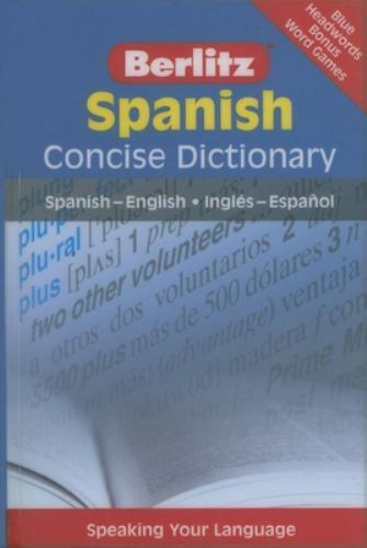 Berlitz Spanish Concise Dictionary (Berl 9789812680181| eBay