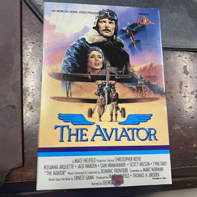 The Aviator (1985 film) BETAMAX (not vhs) Rare Christopher Reeve Beta ...
