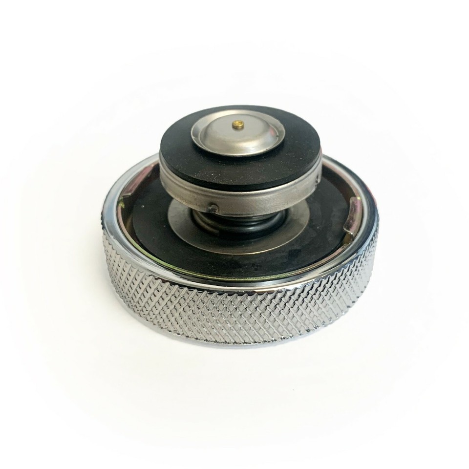 Universal Radiator Cap 16 lb. PSI Muscle Car Hot Rod Chevy Ford Chrome ...